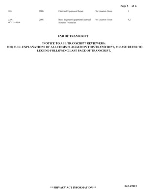 JST Transcript | PDF