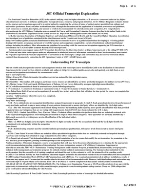 JST Transcript | PDF