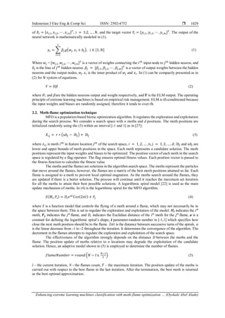 Enhancing extreme learning machines classification with moth flame ...