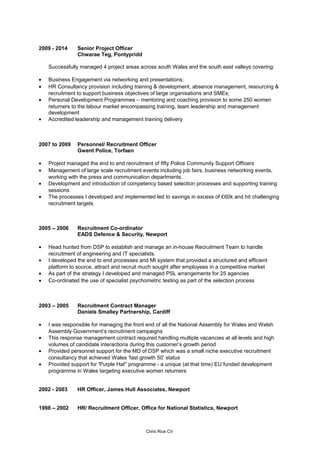 Christine Rice Linked In 2016 | PDF