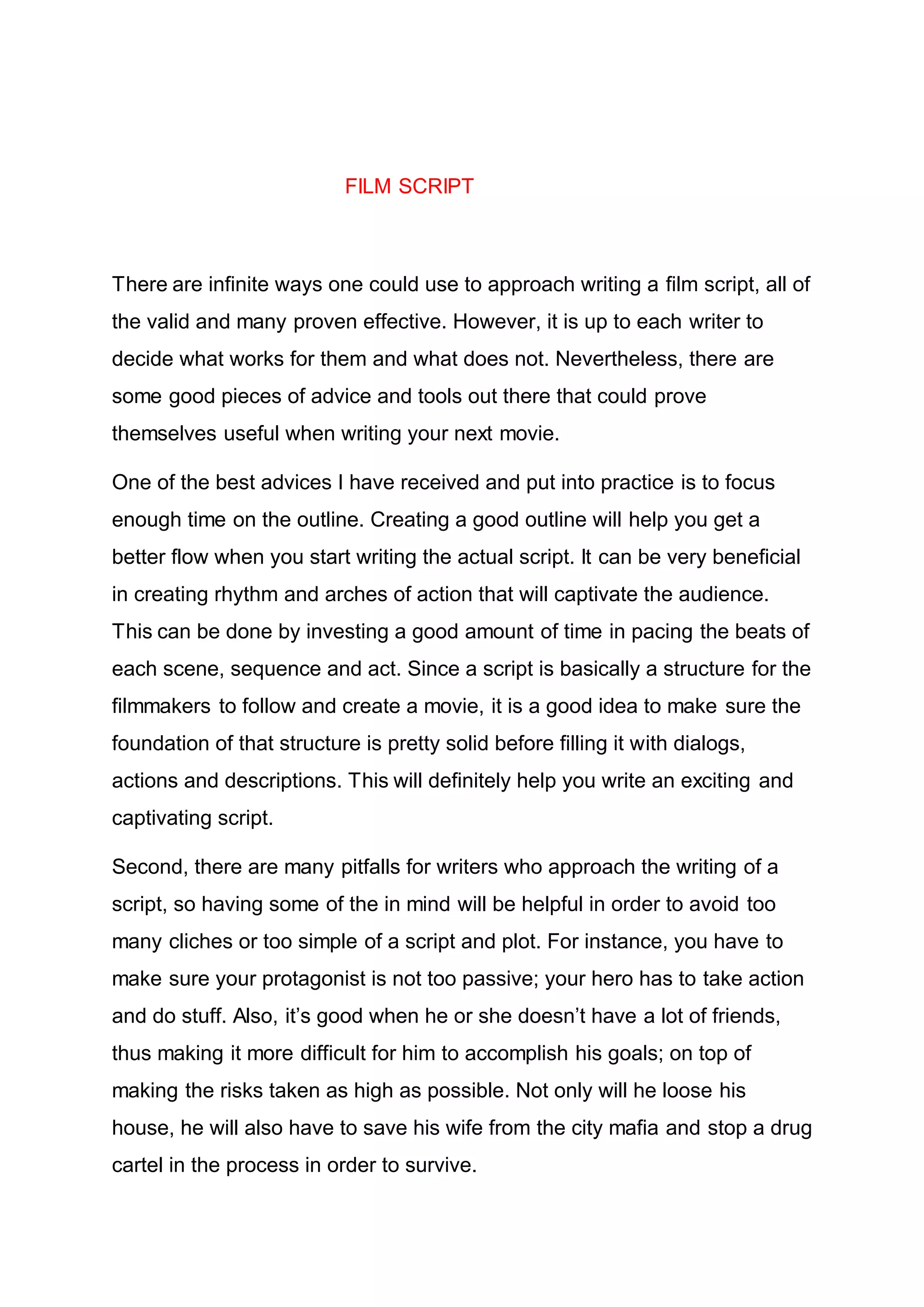 FILM SCRIPT | DOCX