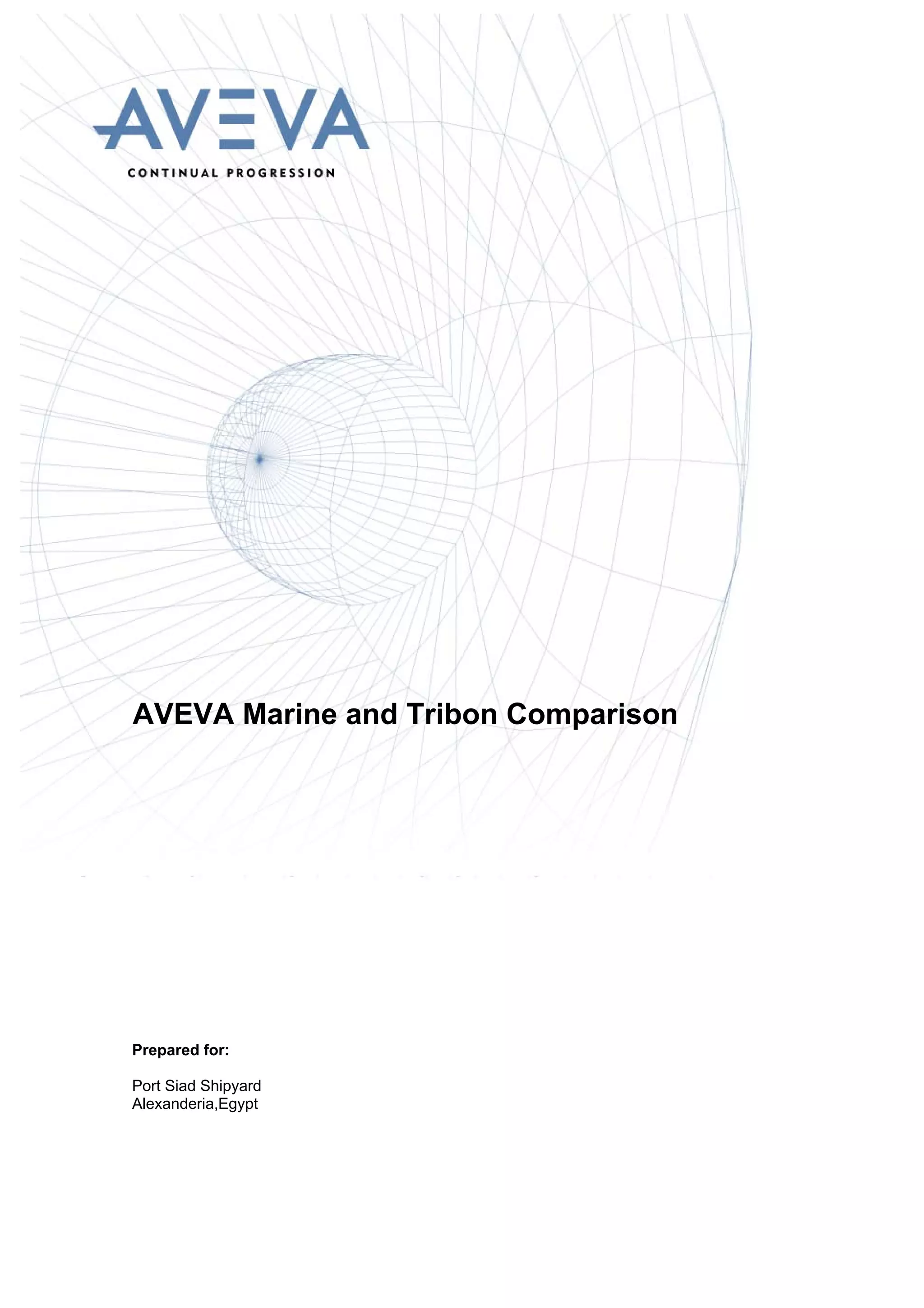 45283688 aveva-marine-tribon-comparison | PDF