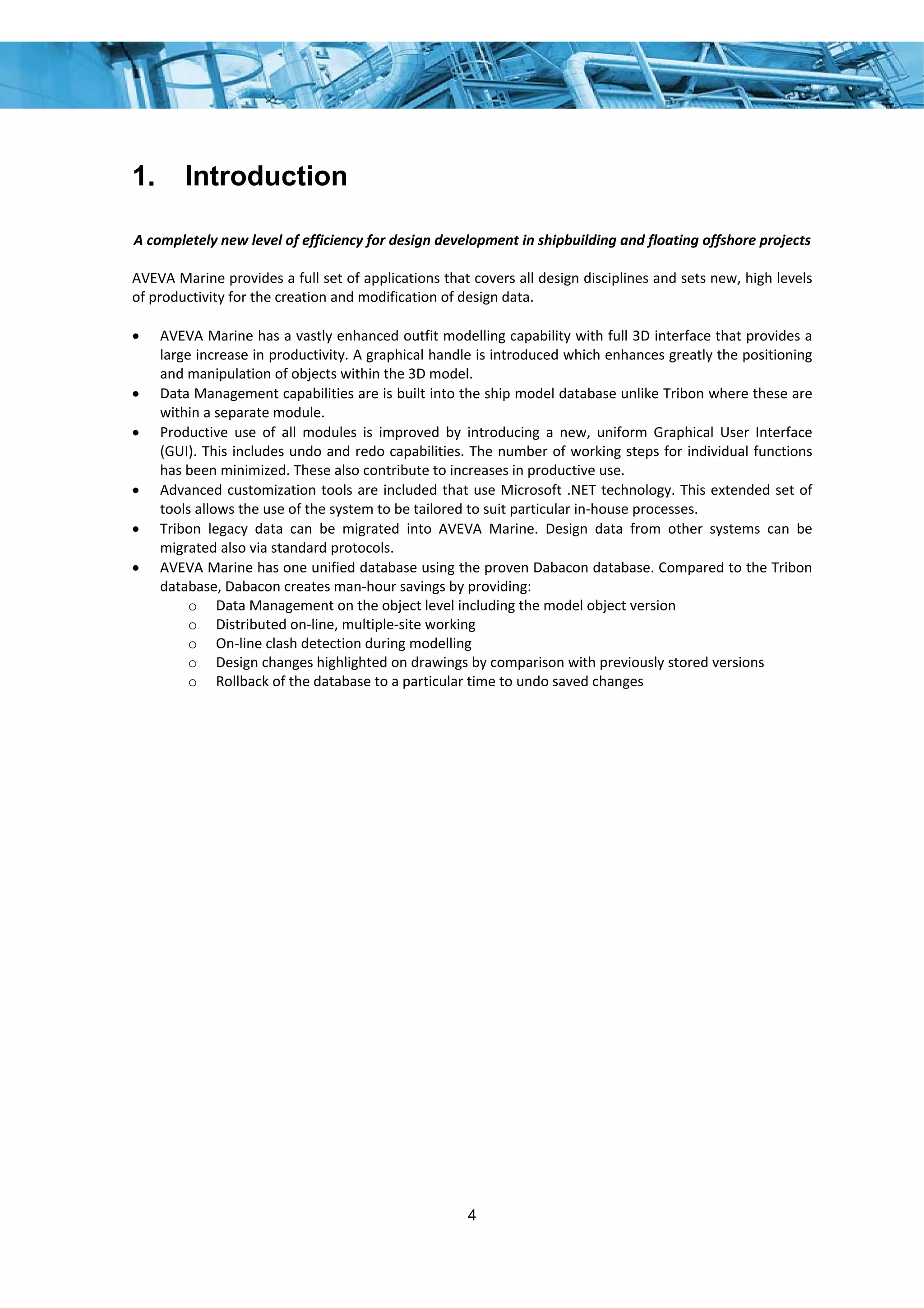 45283688 aveva-marine-tribon-comparison | PDF