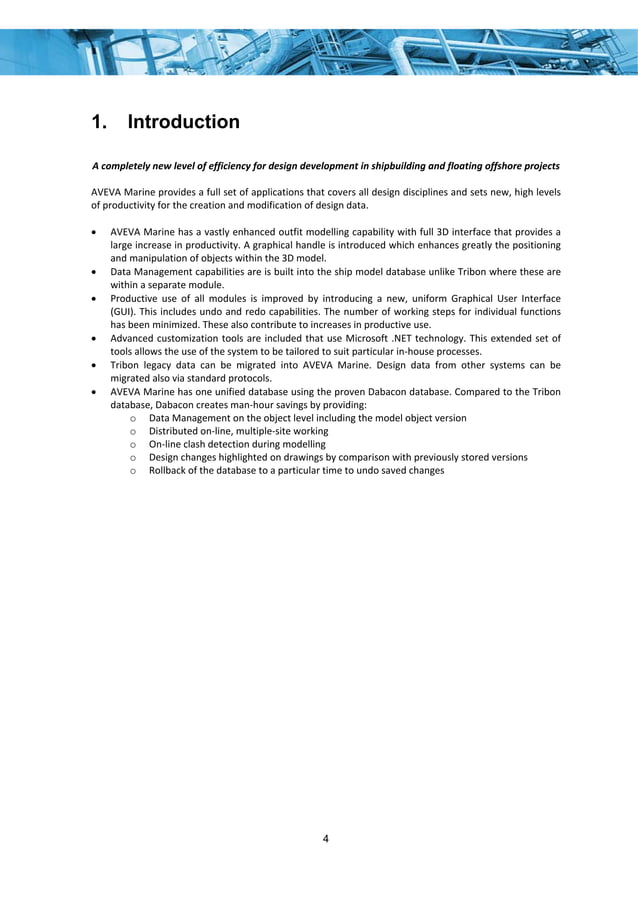45283688 aveva-marine-tribon-comparison | PDF
