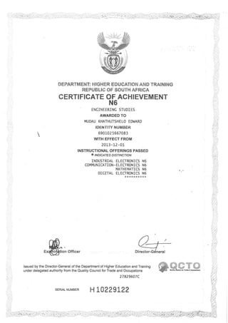 N6 & Installation Rules P1 & P2 | PDF