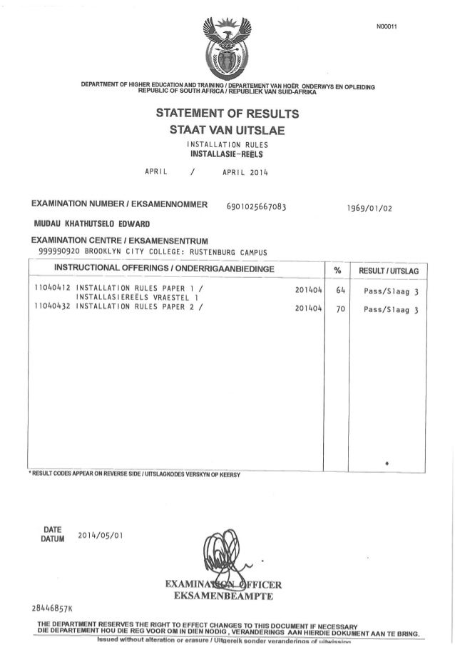 N6 & Installation Rules P1 & P2