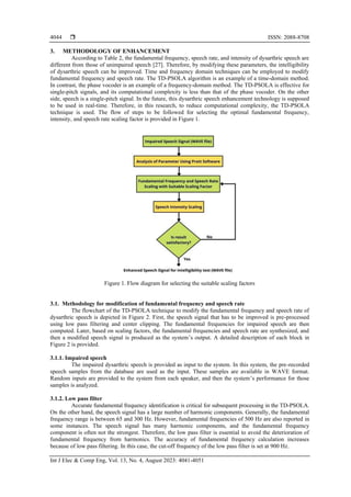 Improving the intelligibility of dysarthric speech using a time domain pitch synchronous-based ...