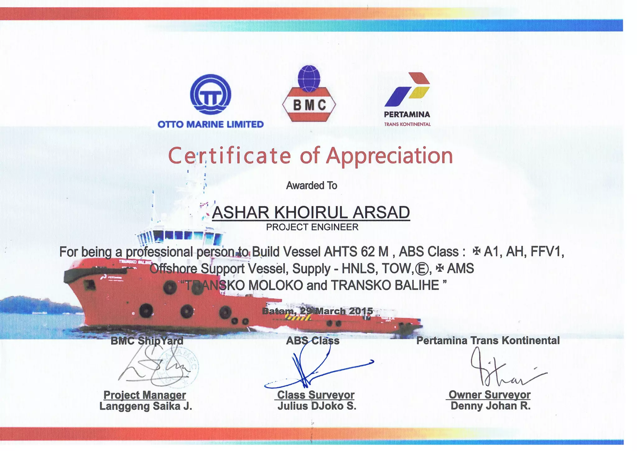 Certificate Building Tansko Moloko and Transko Balihe | PDF