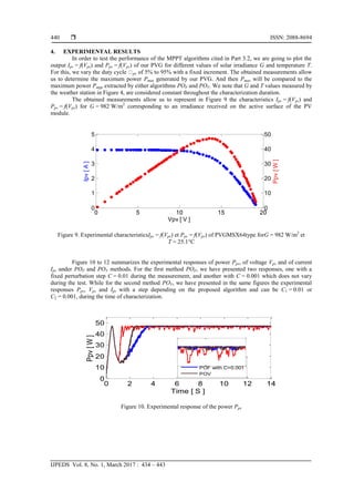 Implementation in Arduino of MPPT Using Variable Step Size P&O Algorithm in PV Installations | PDF