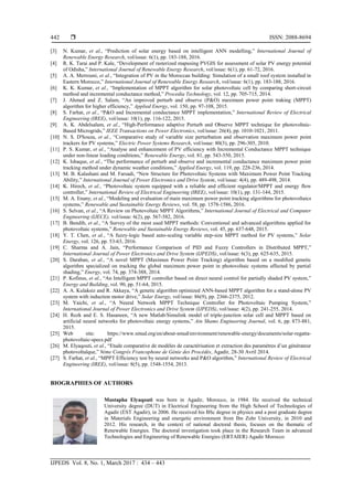 Implementation in Arduino of MPPT Using Variable Step Size P&O Algorithm in PV Installations | PDF