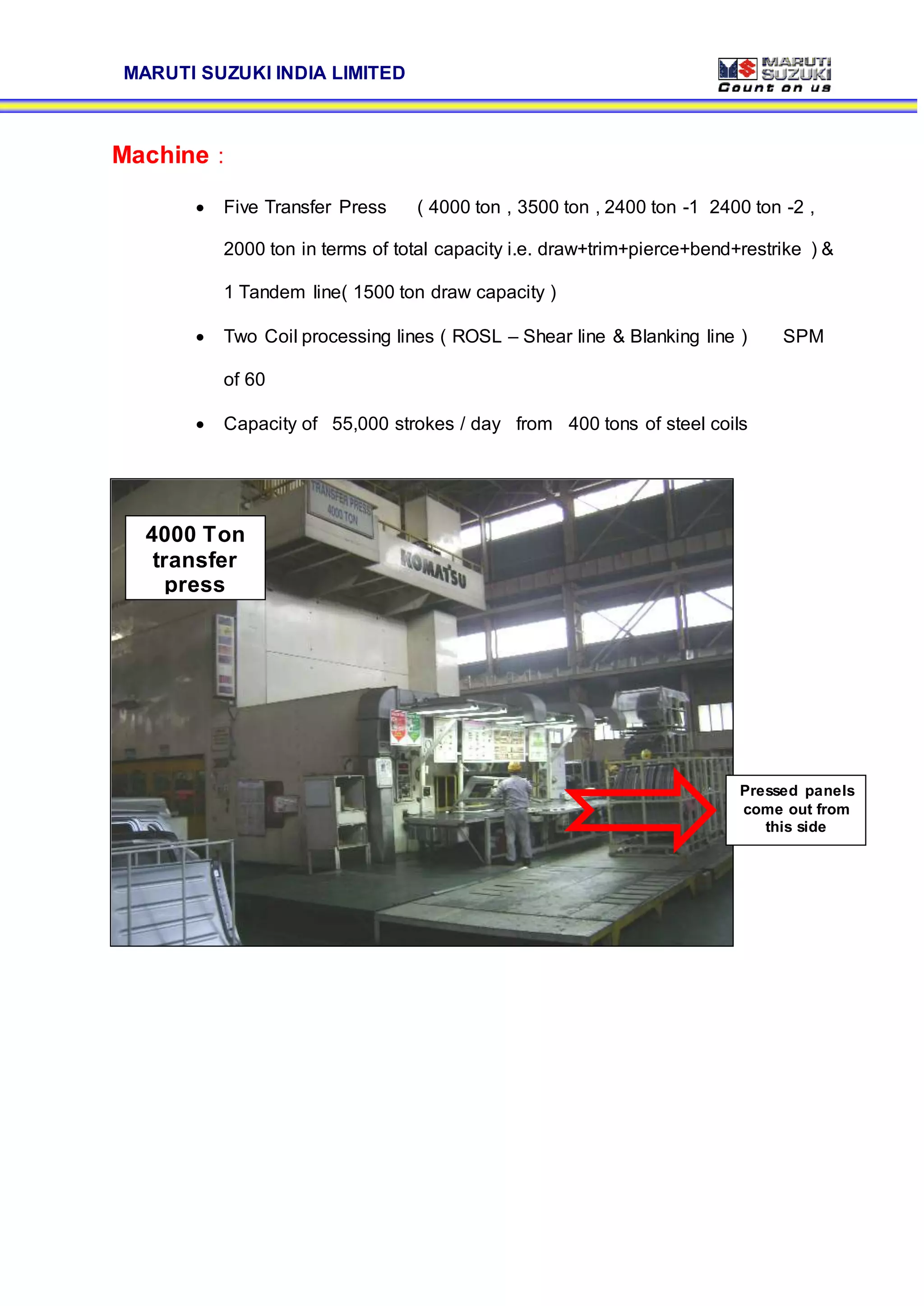 45312185 maruti-suzuki-project-report | DOC
