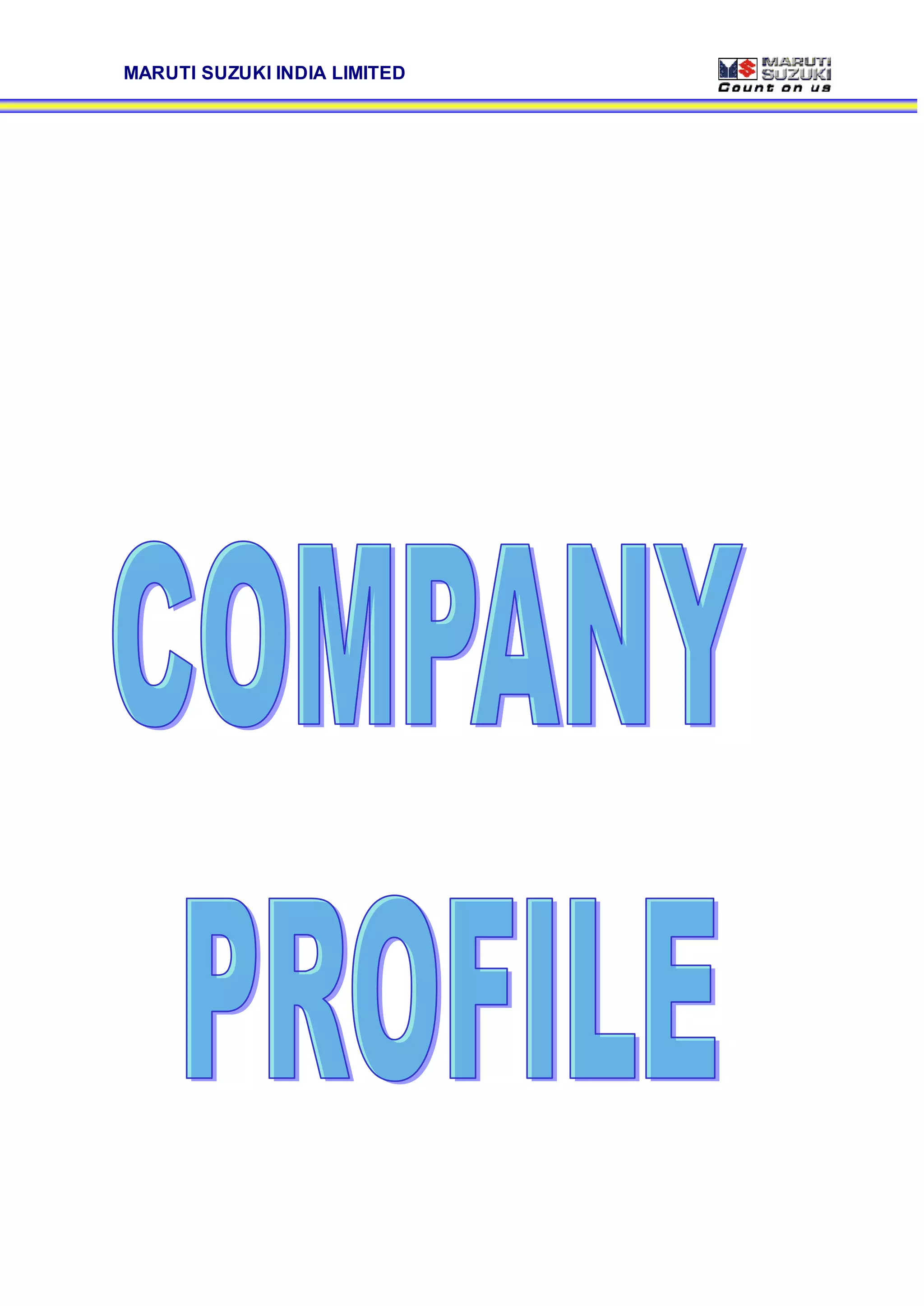 45312185 maruti-suzuki-project-report | DOC