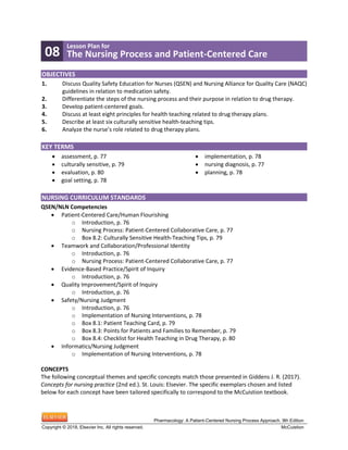 Pharmacology A Patient Centered Nursing Process Approach 9th Edition ...