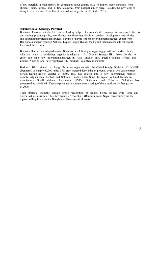 45337850 mgt-company-analysis-beximco-pharma | DOC