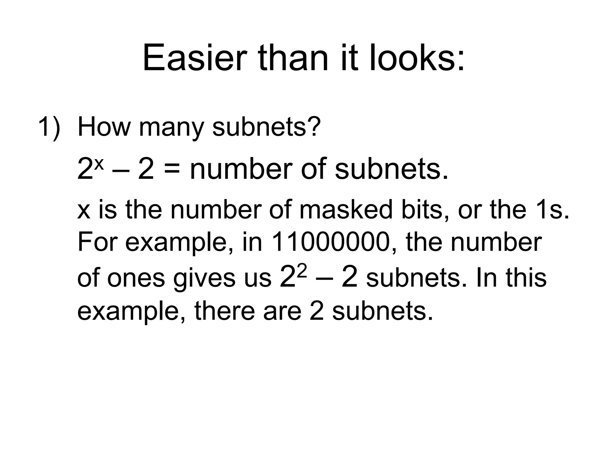 453599812 Lecture24 25 Subnetting Pptppt