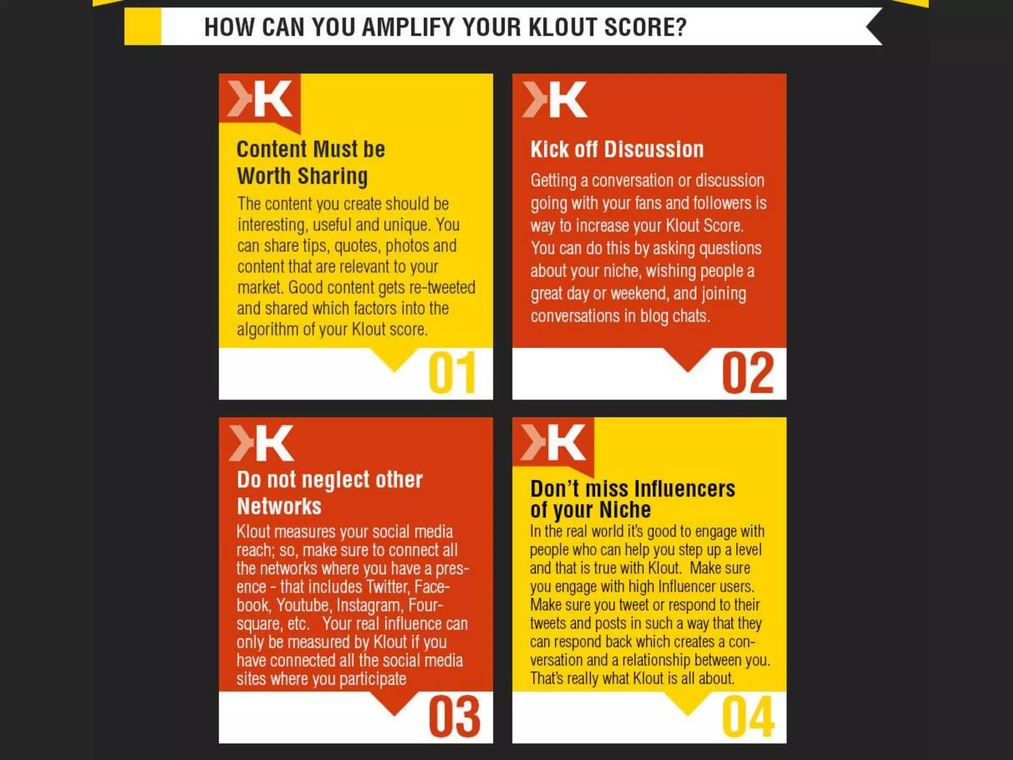 Klout Score: Social Media Influence | PPT
