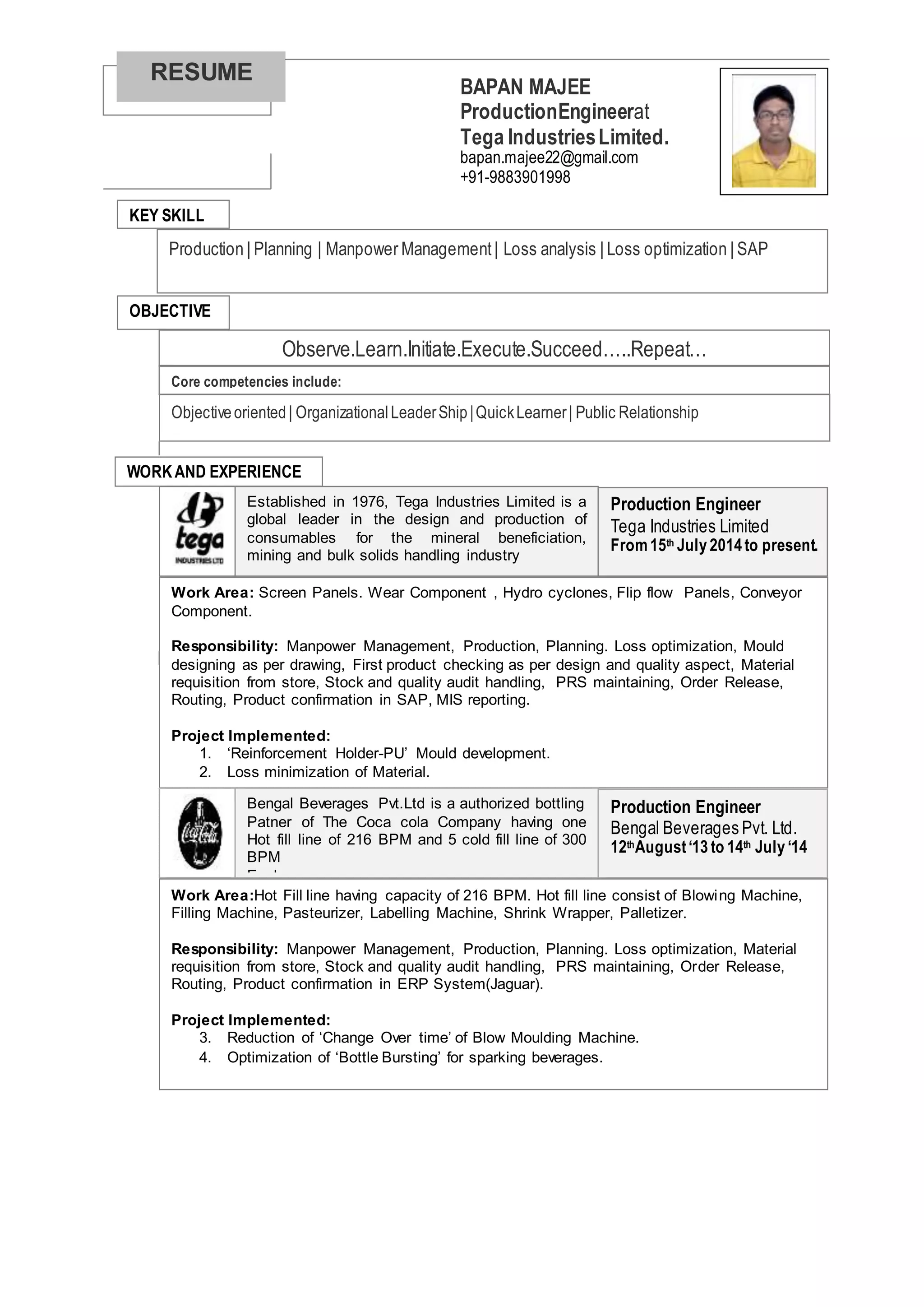 bapan cv | DOCX
