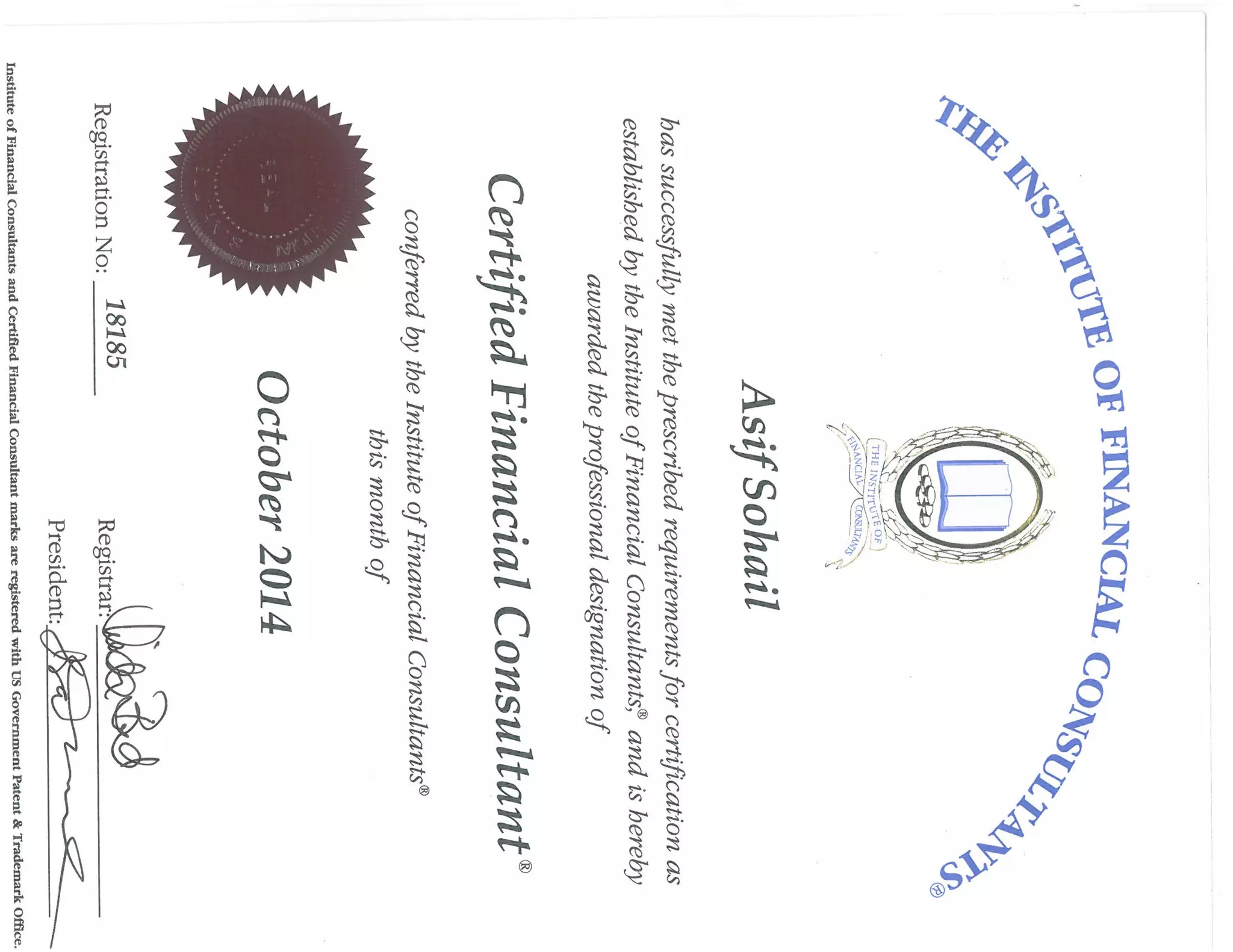 CERTIFICATE-IFC | PDF