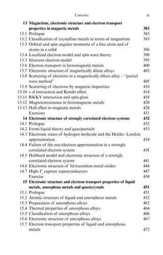 Introduction To The Electron Theory Of Metals 1st Edition Uichiro ...