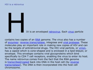 ALL YOU NEED TO KNOW ABOUT AIDS | PPTX | Genetics | Science