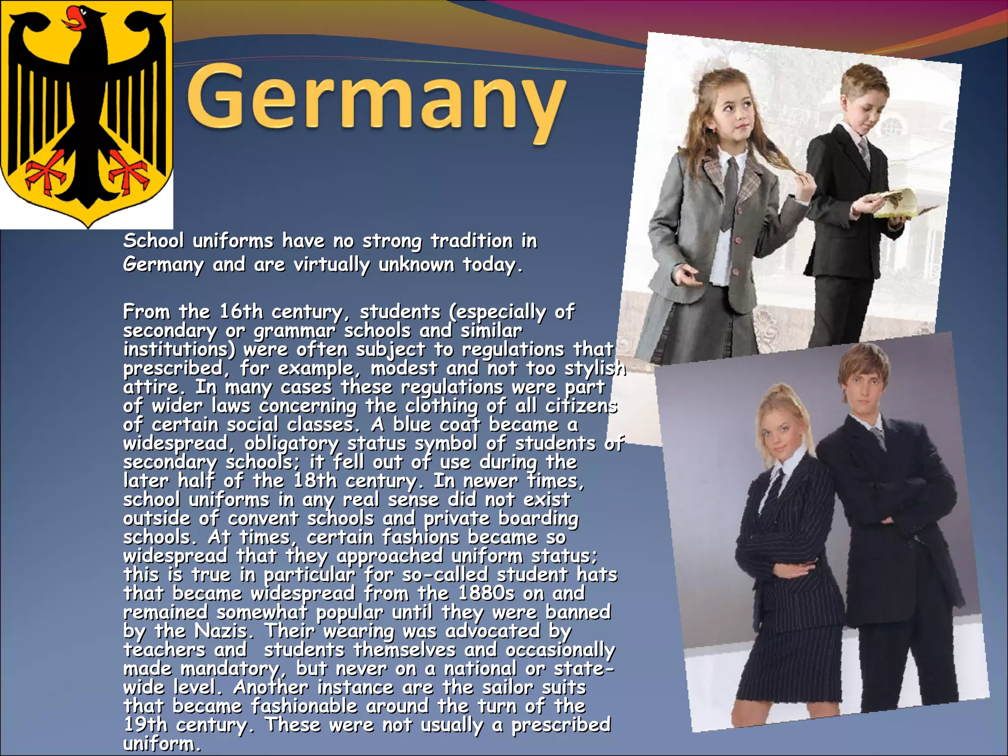 Presentation about School Uniform | PPT