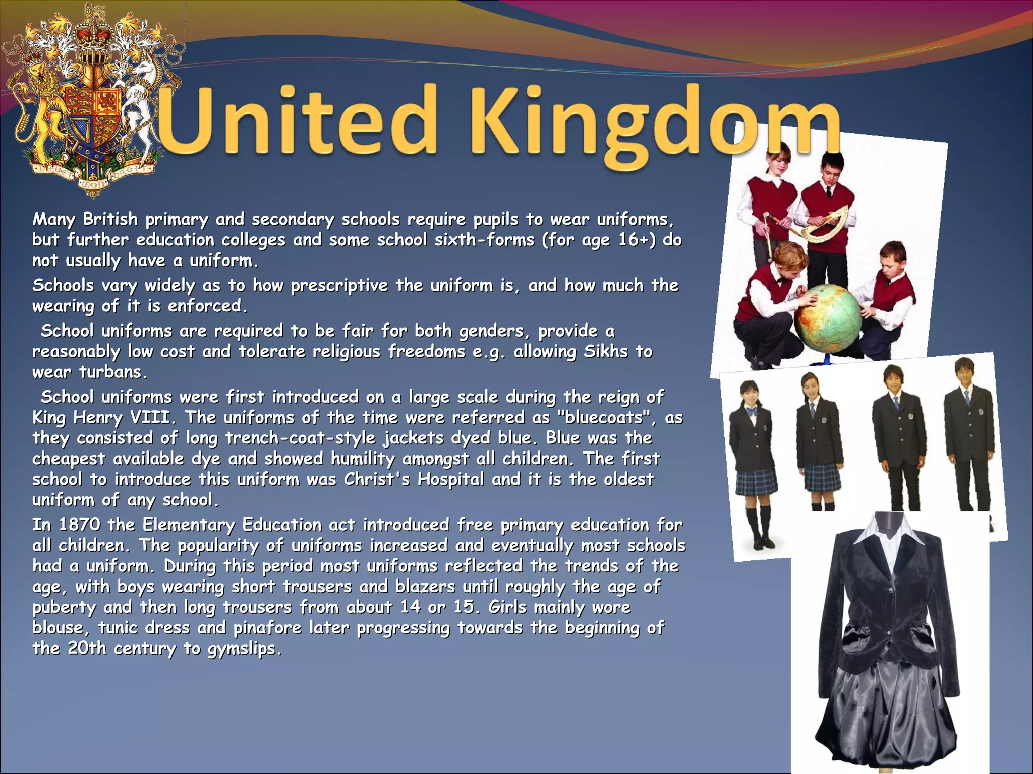Presentation about School Uniform | PPT