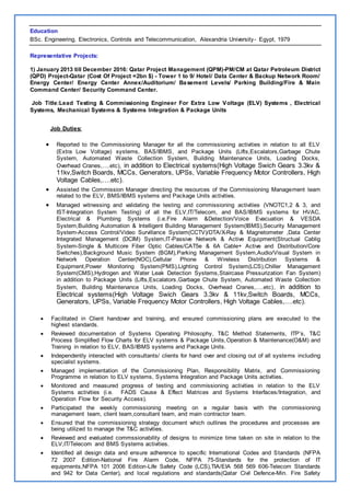___CV of Senior ELV%2c Special & Electrical Systems Engineer (Amr Gamal ...