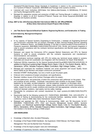 ___CV of Senior ELV%2c Special & Electrical Systems Engineer (Amr Gamal ...