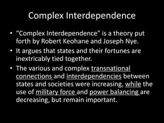 State Egoism and Multilateral Diplomacy. | PPTX