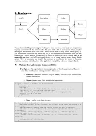3D Space Shooting Game | PDF
