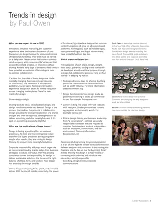 Landor’s 2011 trends forecast | PDF