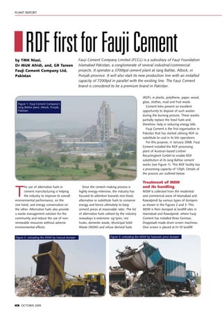 Fauji RDF ICR Oct 09 | PDF