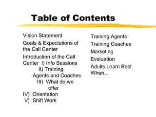 call Center Framework | PPT