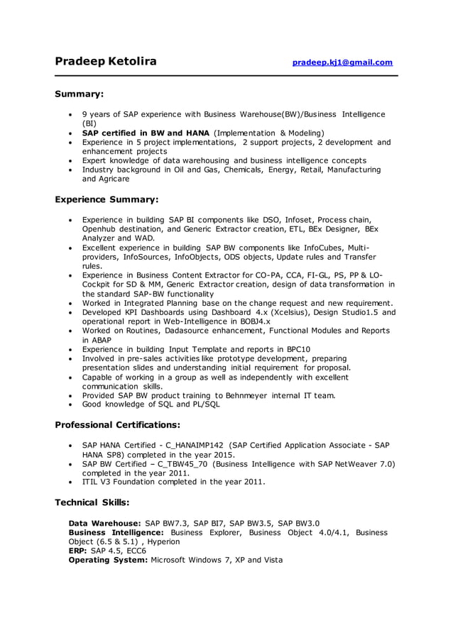 Pradeep Ketolira_CV | DOCX