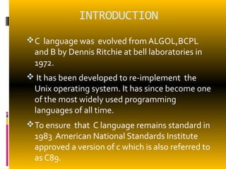 C Language | PPT