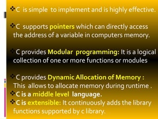 C Language | PPT