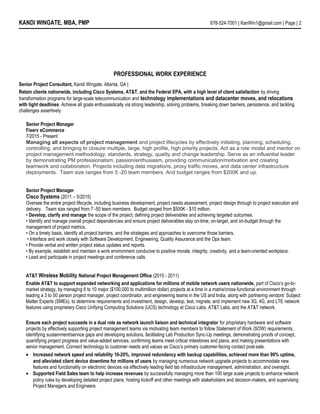 Kandi Wingate-Resume- | DOC | Business Administration | Business