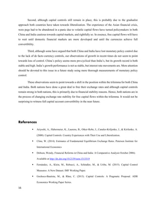 The trilemma as a framework for understanding China and India’s recent ...