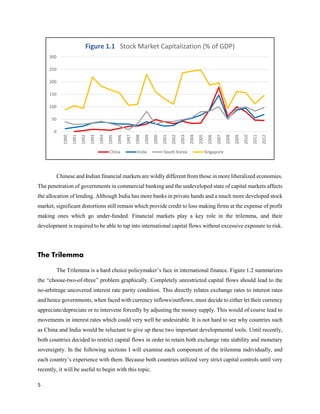 The trilemma as a framework for understanding China and India’s recent ...