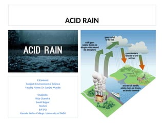 455826753-Acid-Rain joiwdnkjnckdsjnoncosndonos | PPT