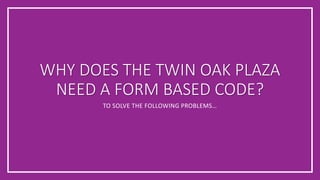Form Based Code | PPT