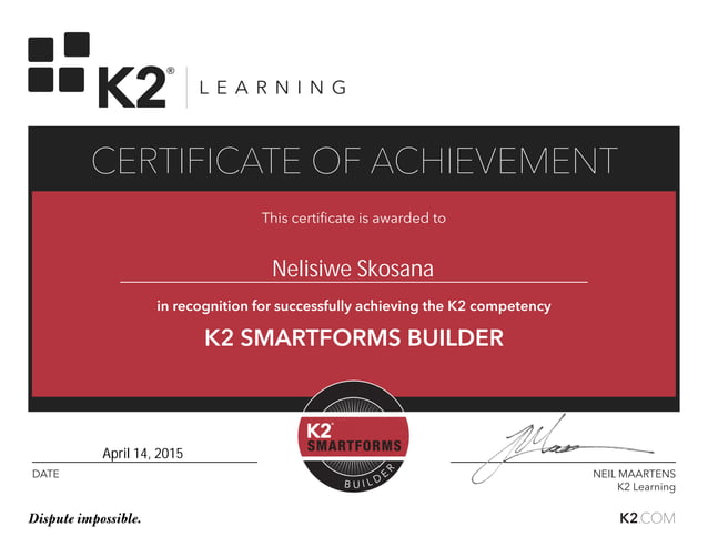K2 smartforms Builder | PDF