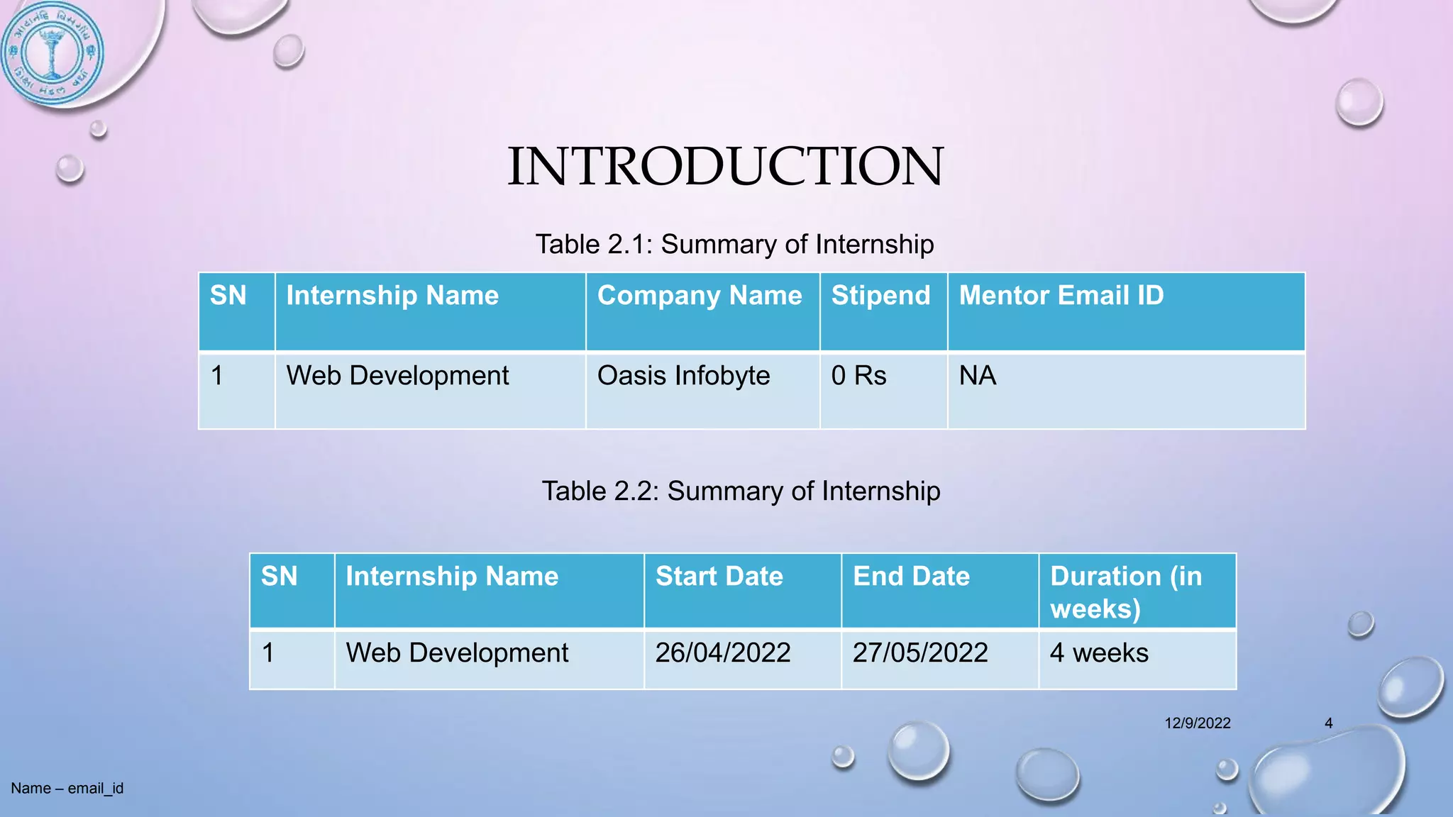 455 internship ppt.pptx