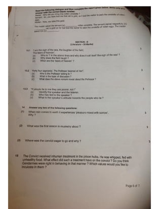ENGLISH COMMUNICATIVE CLASS 9 SA2 2012-13 | PDF