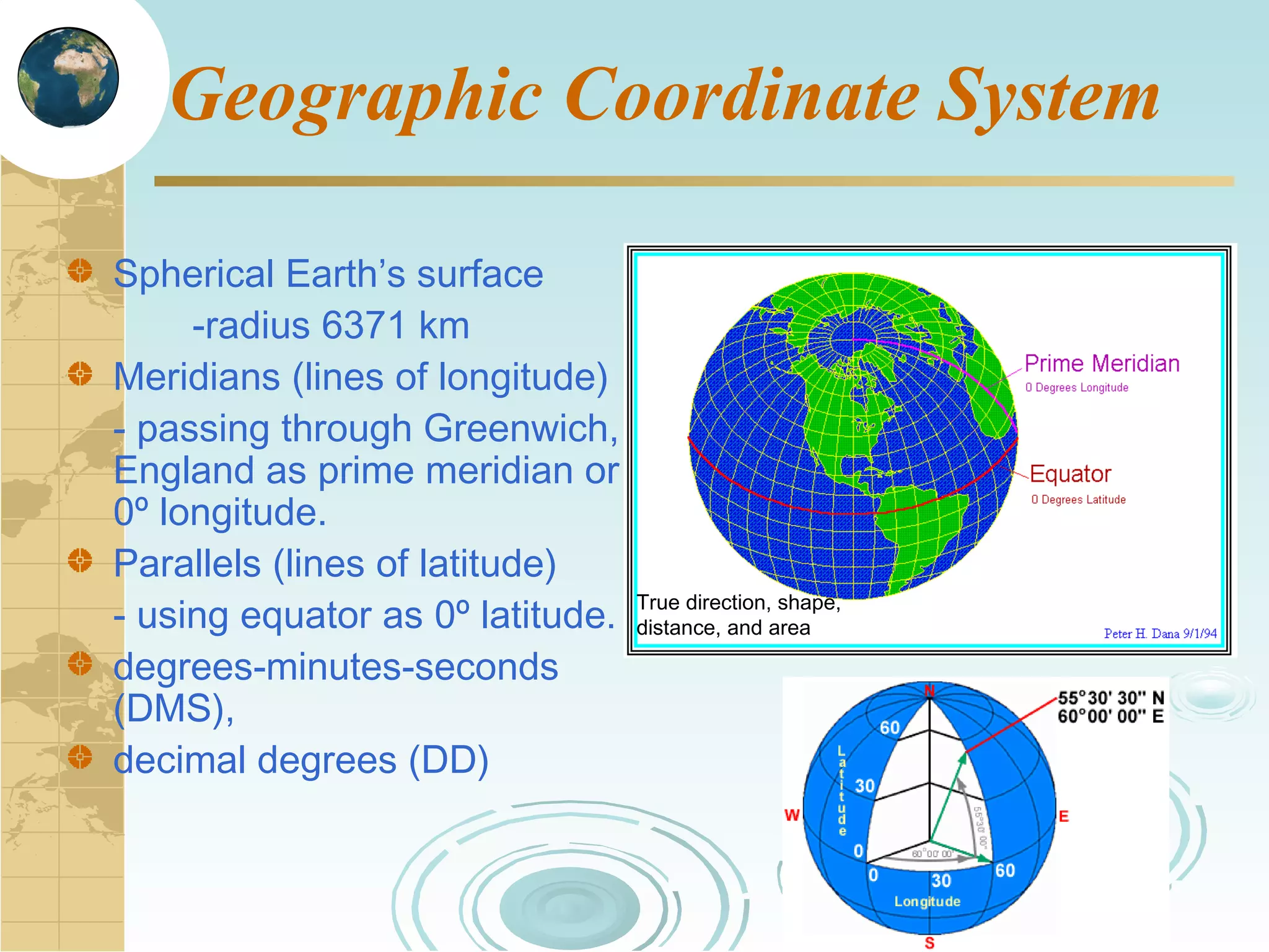 datum | PPT | Geography | Science