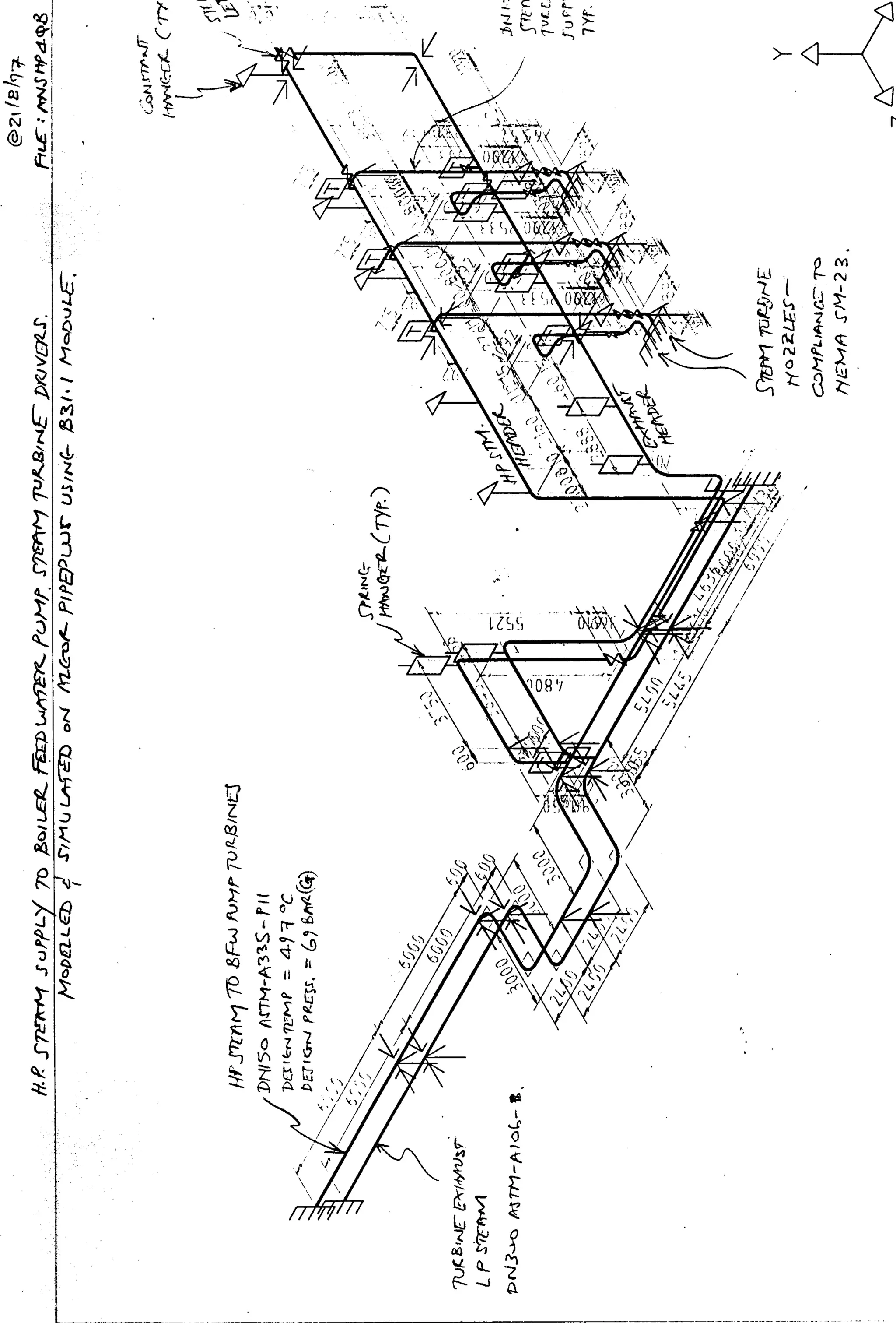 Anaconda BFW Pumps Stress Diagram | PDF