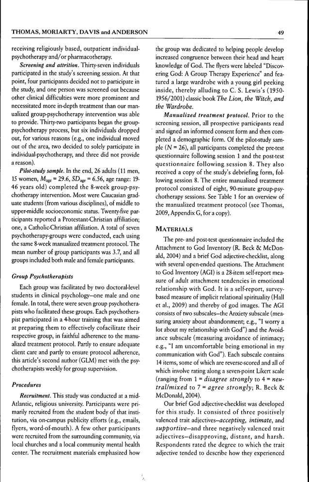 Thomas, Moriarty, Davis and Anderson, 2011 | PDF