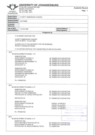 academic record | PDF