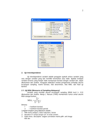 analisis-faktor | PDF