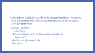 CBD rhinosinusitis kronis | PPTX